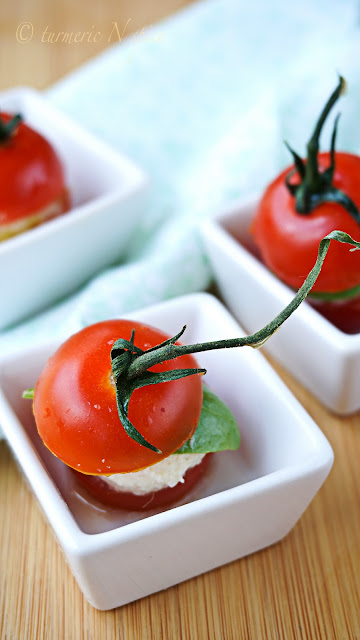 Turmeric n spice: Tomato Fettuccine and Cherry Tomato Starters