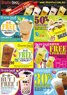 I Love Freebies Malaysia: Promotions > Sharetea Free Complimentary ...