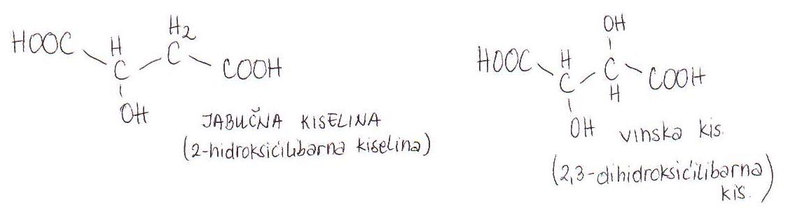 Male farmaceutske muke: Karboksilne kiseline 1