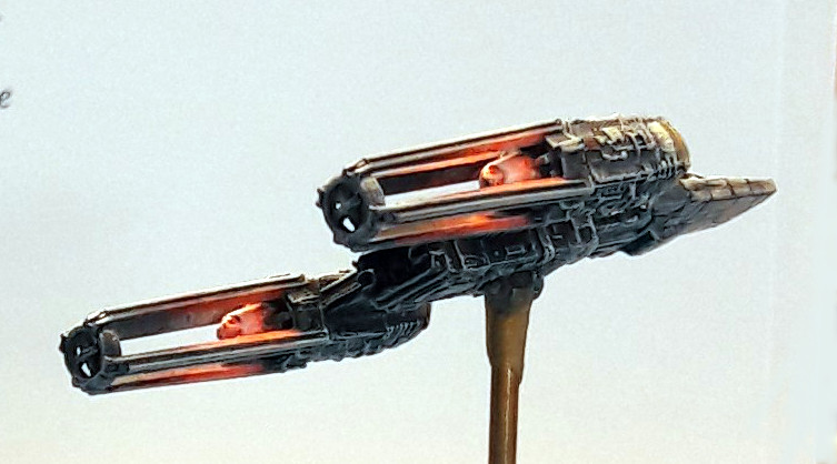 Rule 37: X-Wing Showcase : Gold squadron Y-Wing repaint