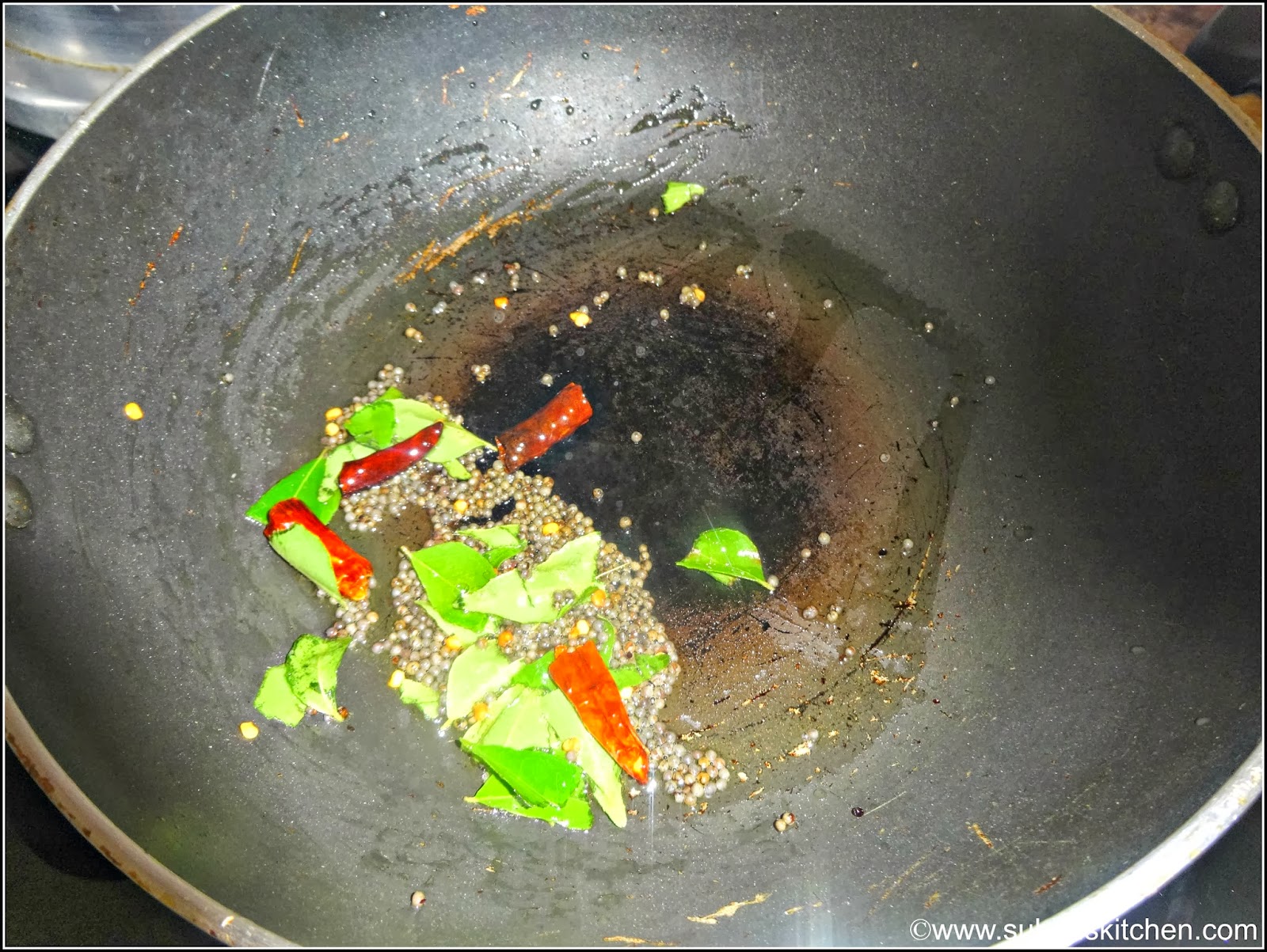 Peas Mango Sundal (Pattani Sundal) - Subbus Kitchen