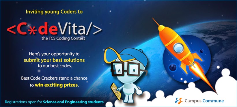 MNM Labs: TCS Coding Competition CodeVita 2014 v3