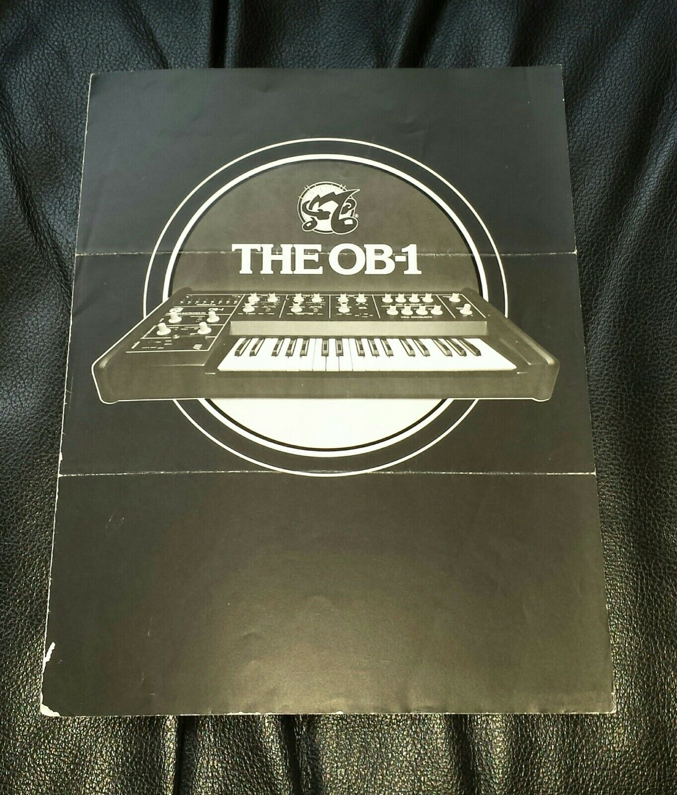 MATRIXSYNTH: Oberheim The OB1 Synthesizer brochure, semi gloss, 4 pages.