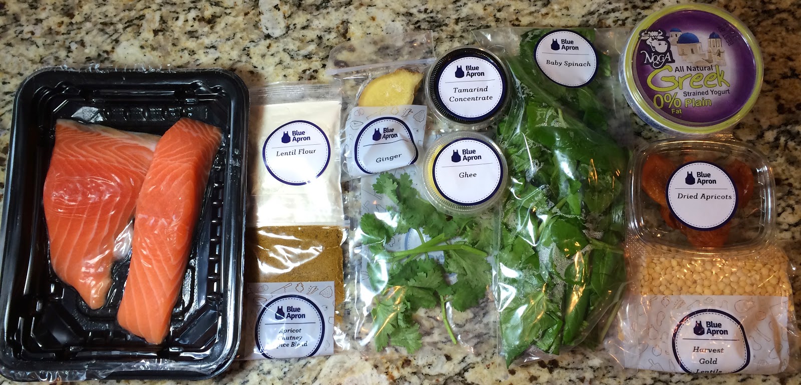 Blue Apron Subscription Box 8th Delivery & Giveaway - Blue Skies for Me ...