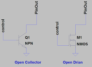 Electronic Make It Easy: Open Collector and Open Drain Circuit