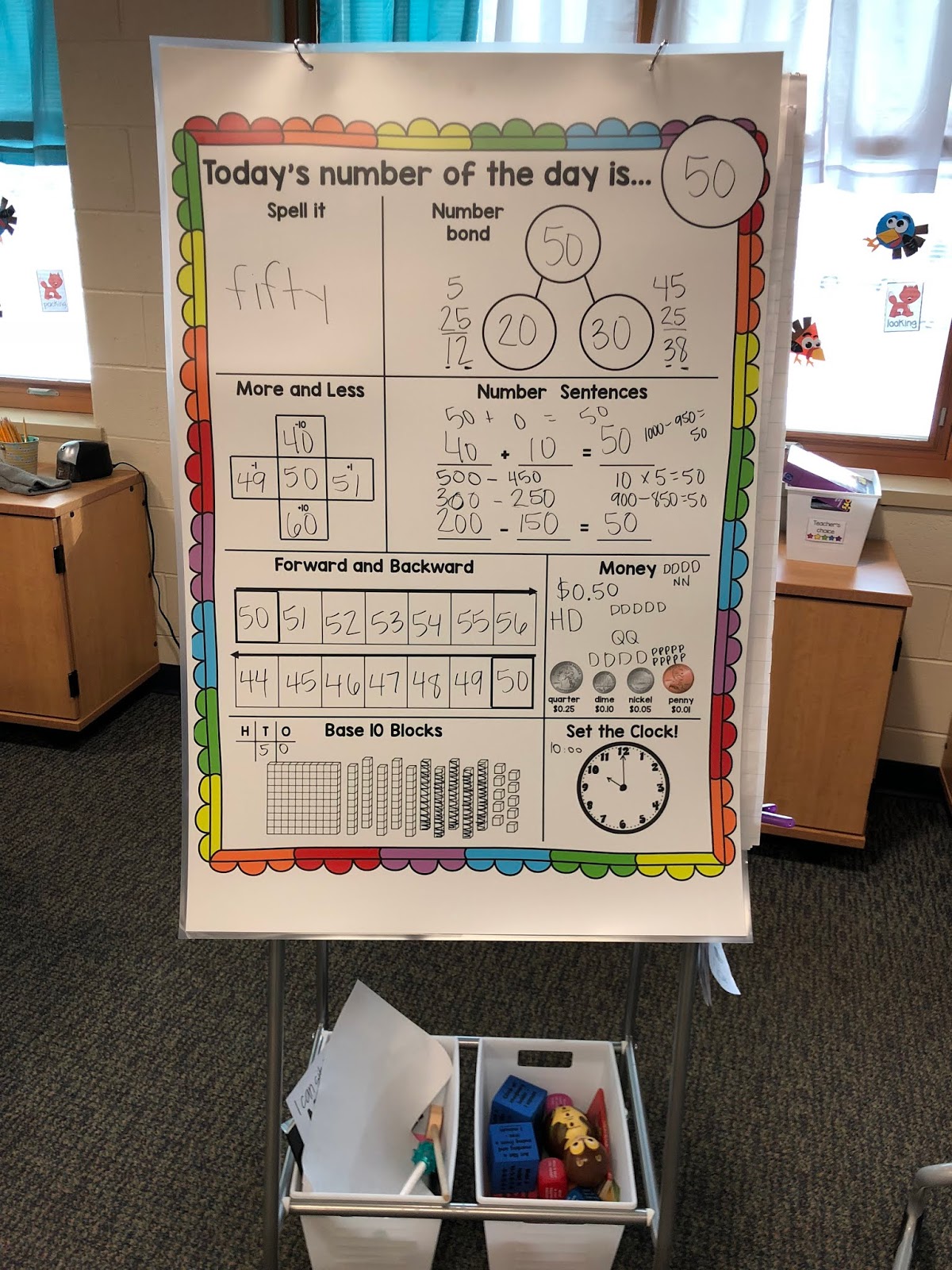 Welcome to the UNI-corner: Our Number of The Day Routine {AKA- One ...