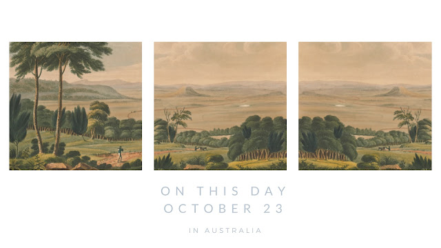 This Day in Australian History - 23rd October - Remembering the Past ...