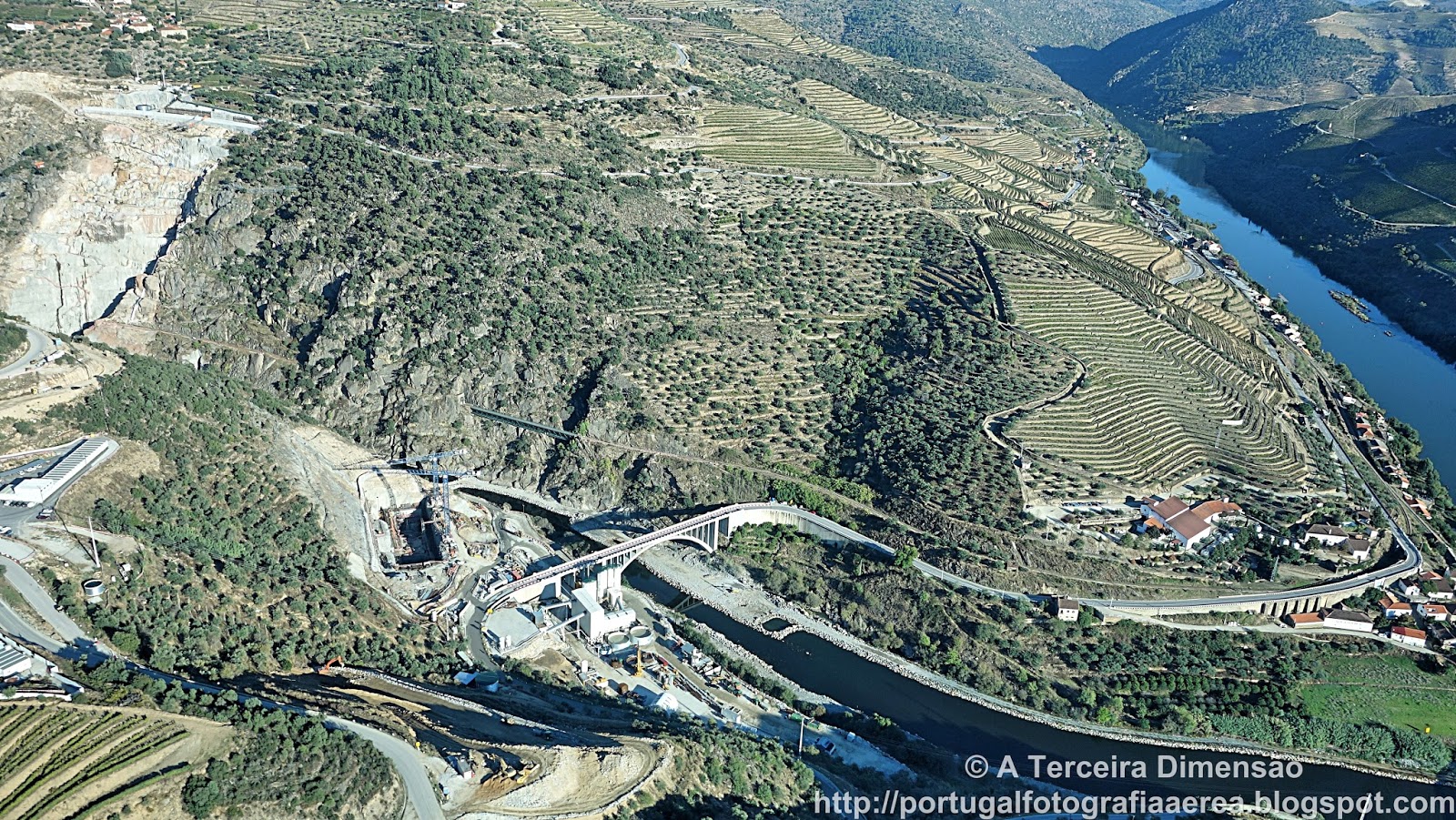 A Terceira Dimensão: Barragem do Tua