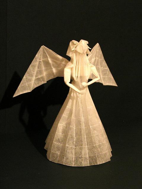 El arte del Origami: La Dama