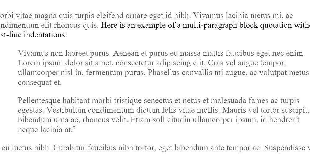 Block Quotation How To Use A Block Quote Block Quotation How To Use A Block Quote
