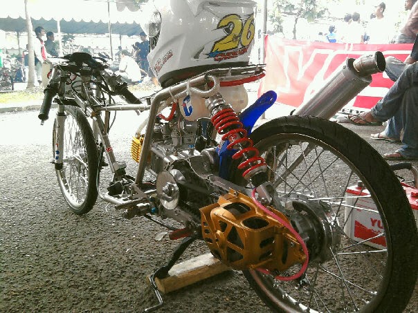 Gambar Motor Yamaha Mio Modif Drag Race | R-way Collection