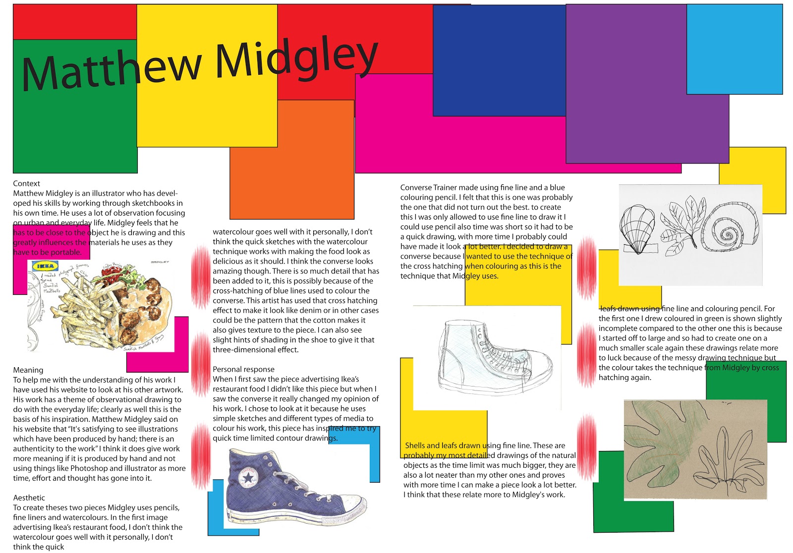 Abigail's graphics blog: magazine layout: development in illustrator