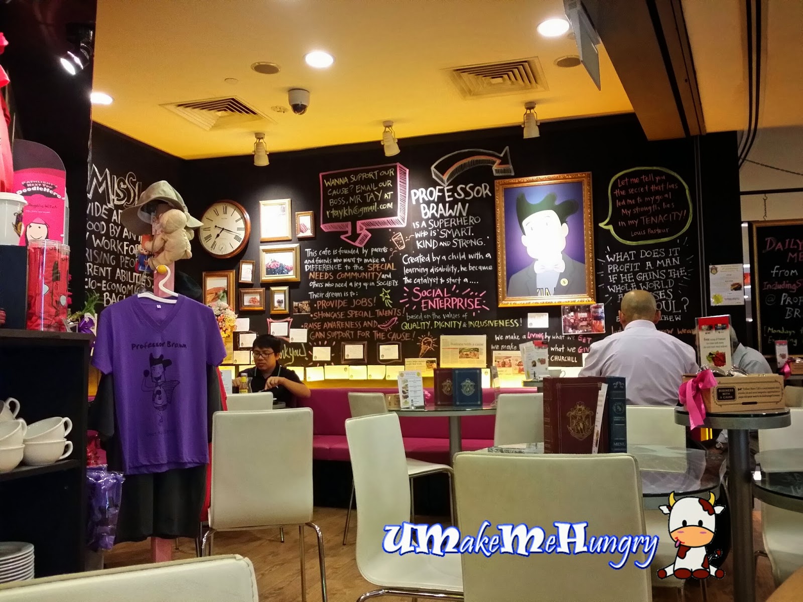 The set dinner (6pm to 9pm) comes with Main course, soup of the day and ...