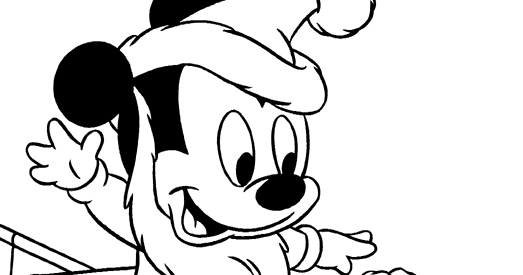 Baby Mickey Mouse 1st Birthday Coloring Pages