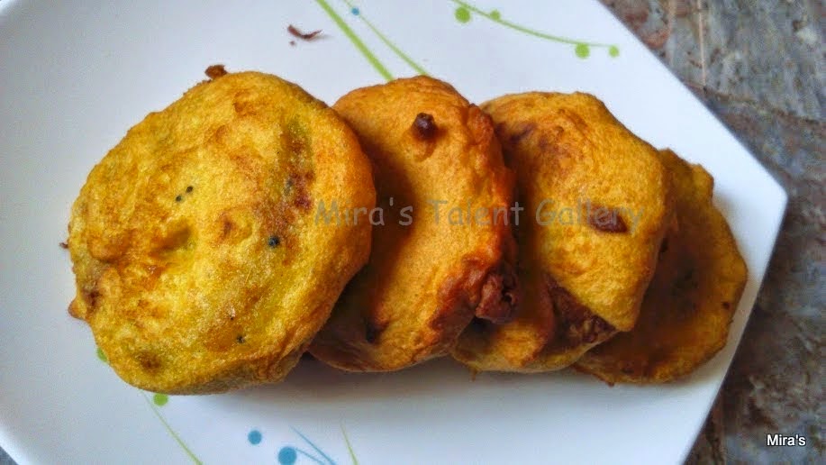Mira's Talent Gallery @ My Hobby Lounge: Batata Vada / Potato Vada