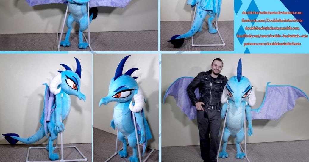 Equestria Daily - MLP Stuff!: Giant Life-Size Princess Ember Plushie
