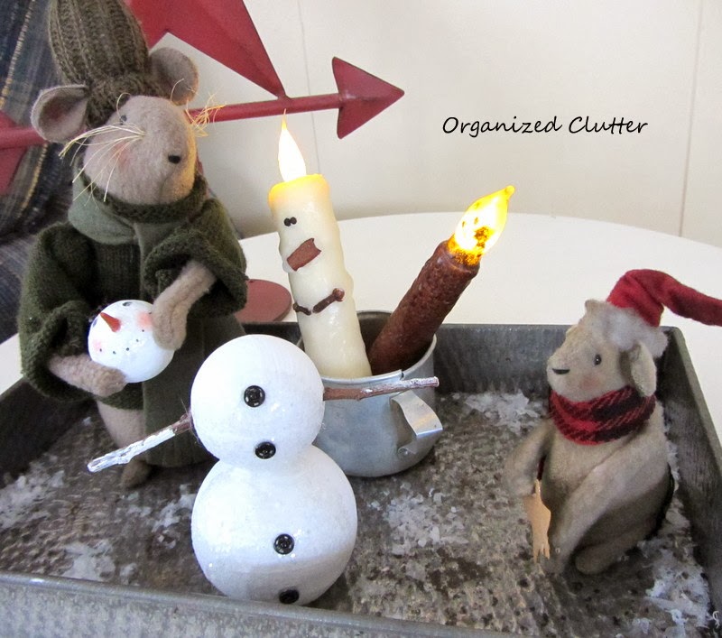 More Christmas Vignettes 2013 - Organized Clutter