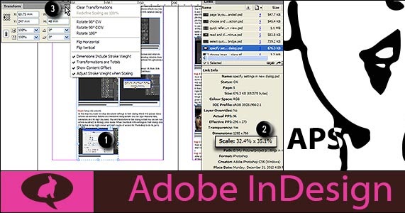 DesignEasy: Clear (Reset) Transformation in Adobe InDesign