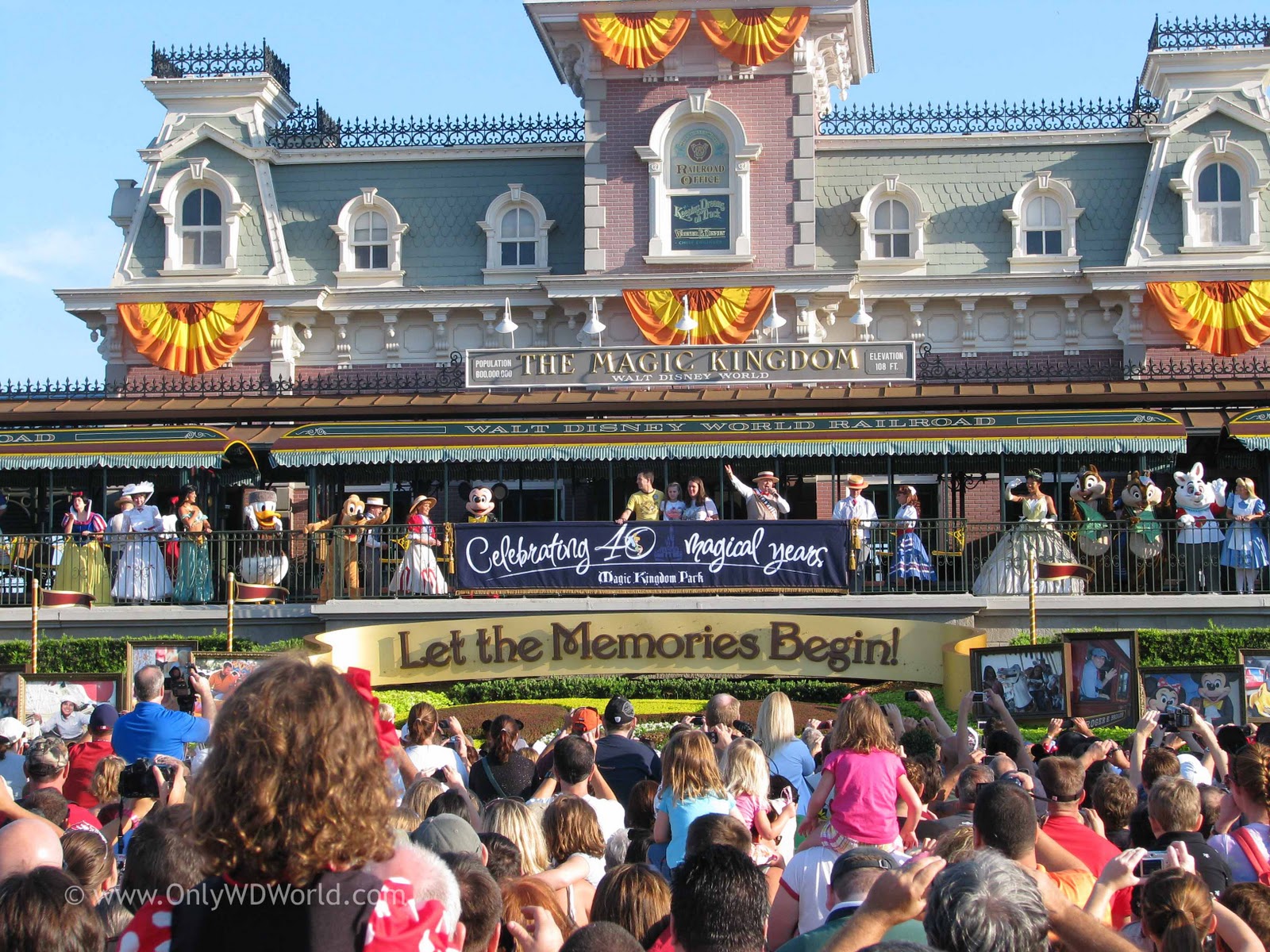Disney World 40th Anniversary Celebration At The Magic Kingdom | Disney ...