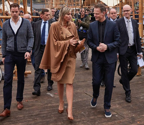 Dutch Queen Maxima visited Eindhoven