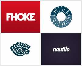 lologo: 40 Great Inspiration Type Only Logo Designs
