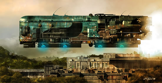 70 Amazing Spaceship Artworks ~ Pix Addictoin