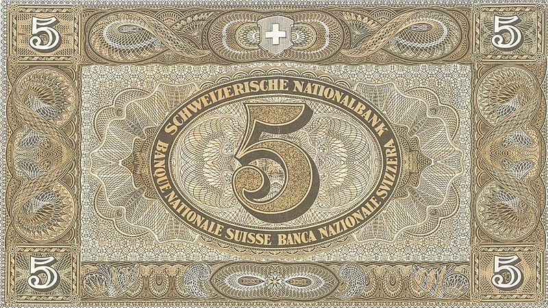 Flyer Goodness: Swiss Banknotes