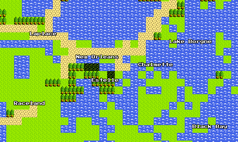 Map of the Week: Google's 8-bit Maps