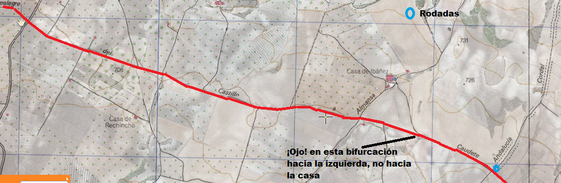 EL CAMINO DE ANÍBAL, DE CAUDETE A ALBACETE.: Descripcion y mapas de la ...