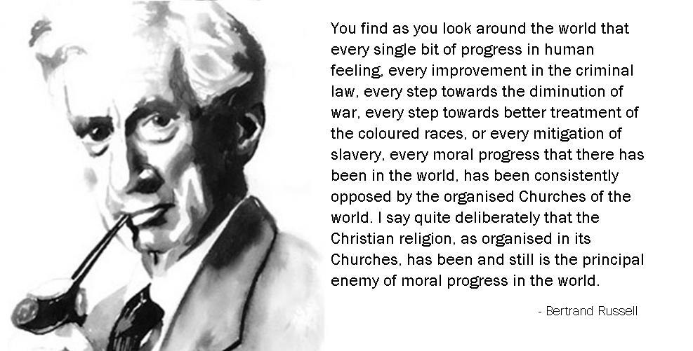 Gnu Atheism: Bertrand Russell on moral progress