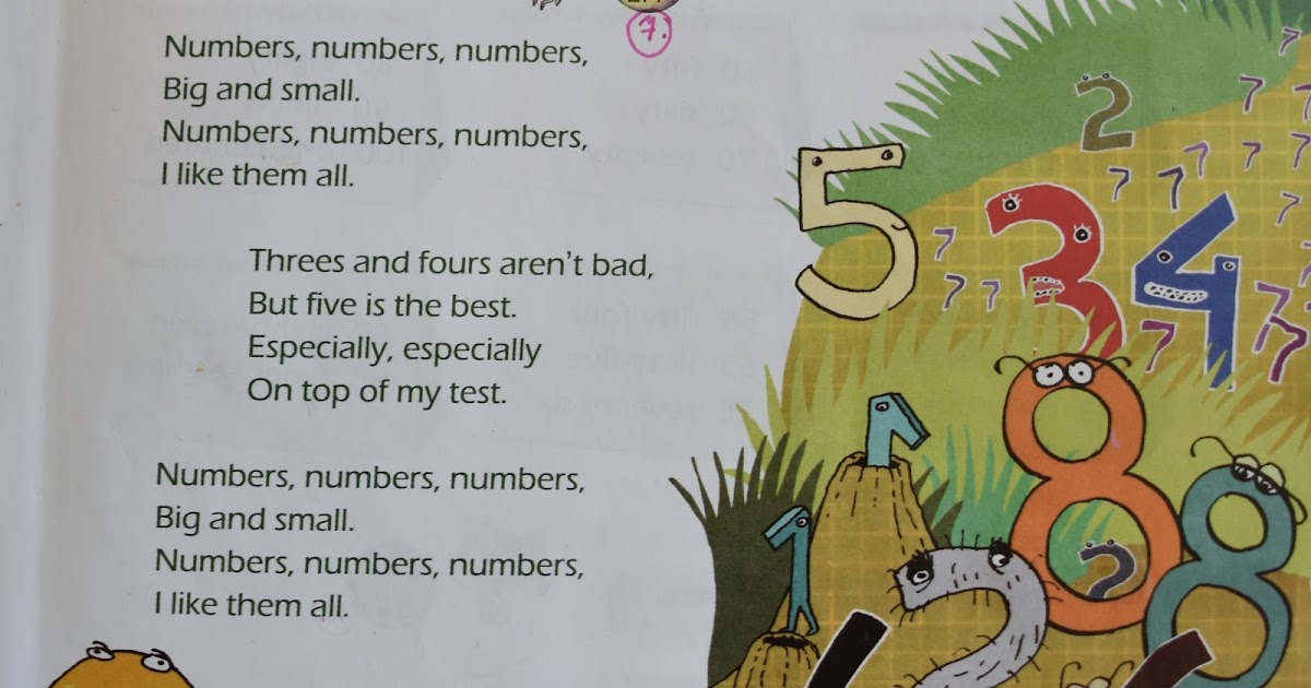 WE LOVE ENGLISH: Year 4: "Numbers, numbers, numbers" 3