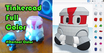 Full Color in Tinkercad Video - 3D Printing Professor