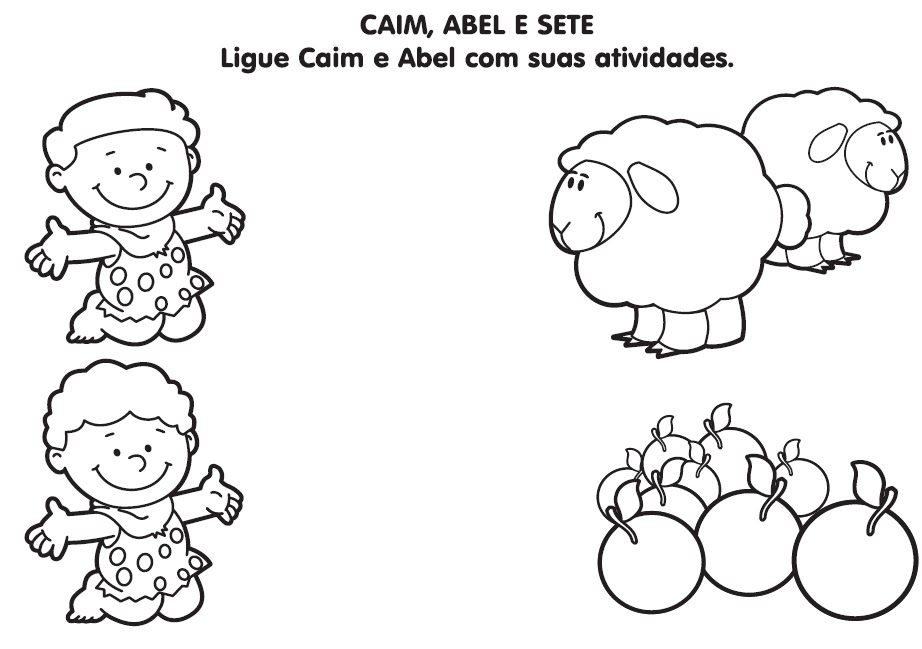 Tya Krys - Ebd Cordeirinhos: Atividades Caim e Abel