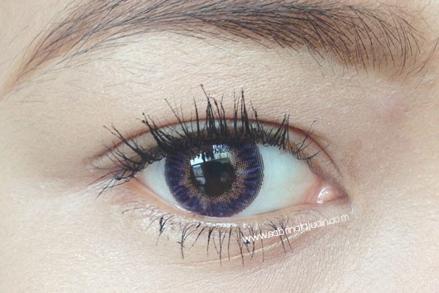 ColourVue 3 Tones Lens in Violet | Sabrina Tajudin | Malaysia Beauty ...