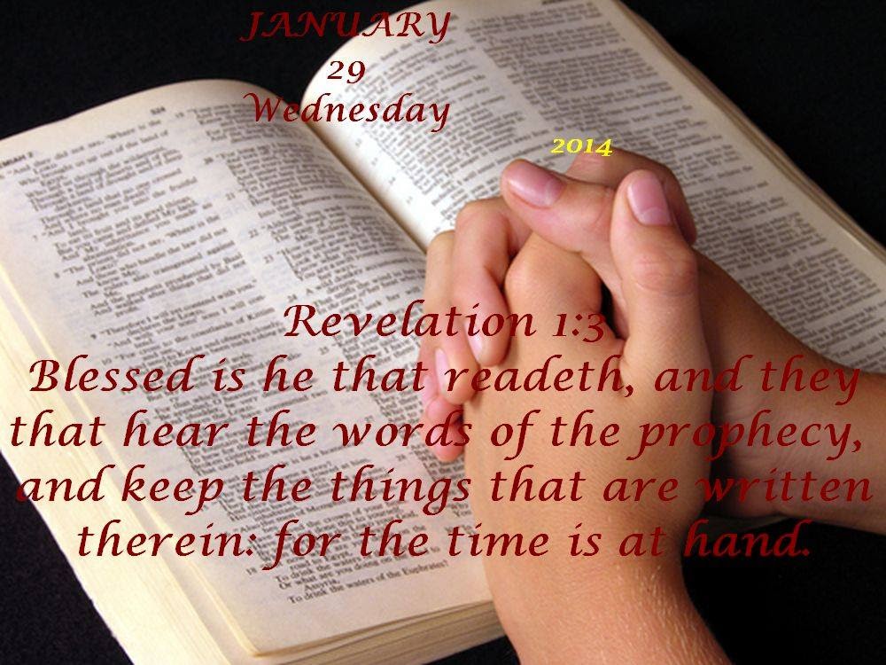 Keep the Faith, God will provide.: January Bible Verses