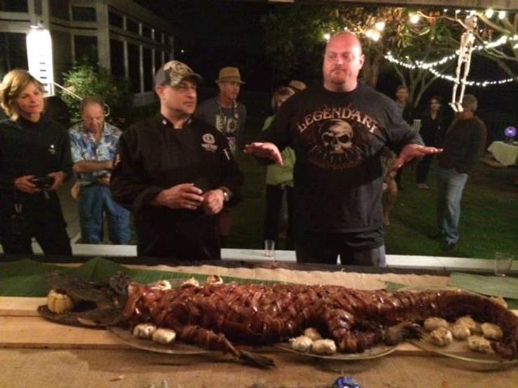 NorCal Ovenworks' Outdoor Kitchen Diary: Gator on the Grill