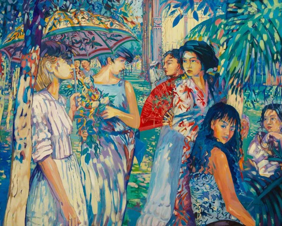 Peter Graham Roi, 1959 | Fiery palette painter | Tutt'Art@ | Pittura ...