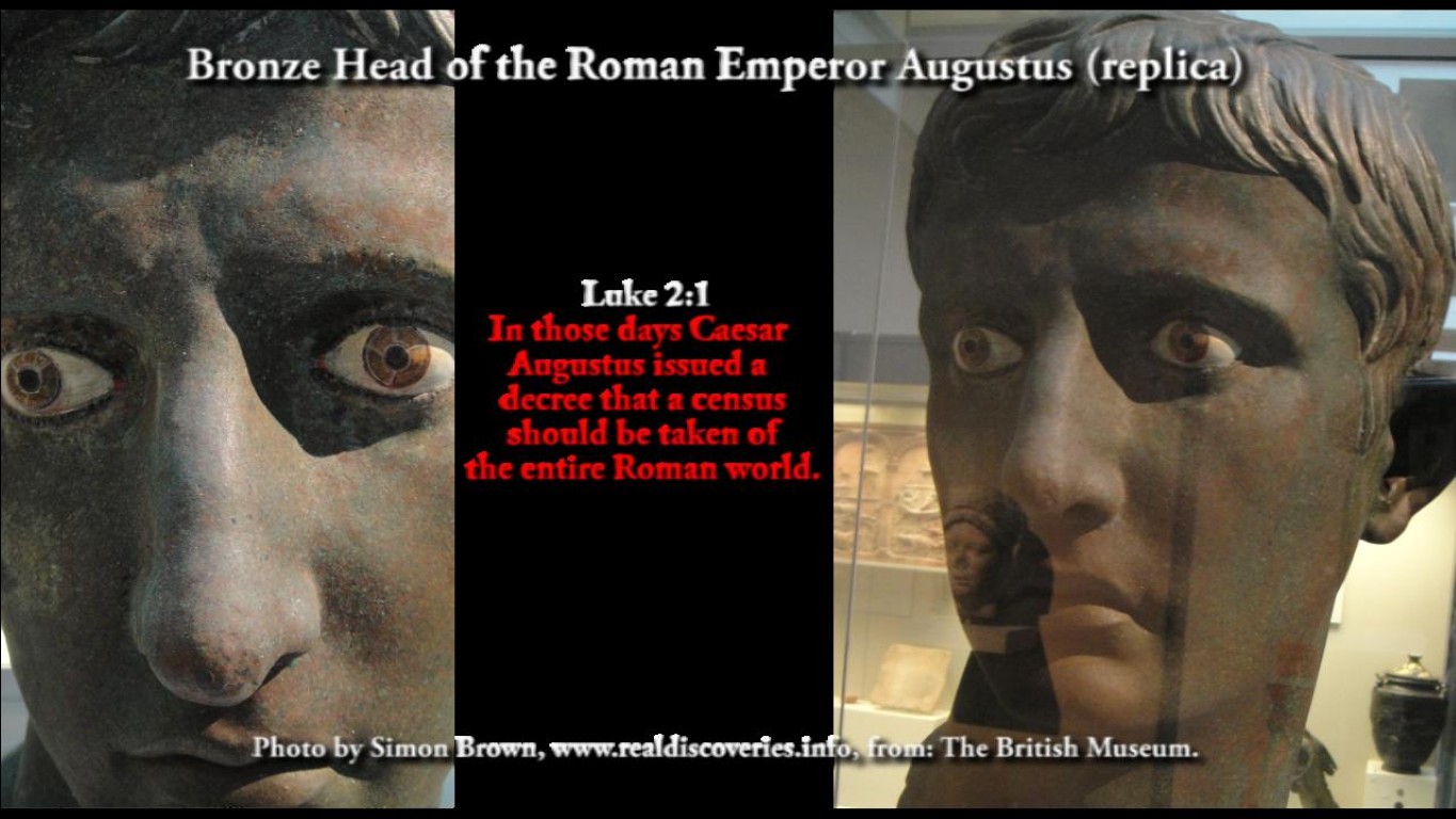 Real Discoveries Blogger.: Real Faces of The Bible. Caesar Augustus.