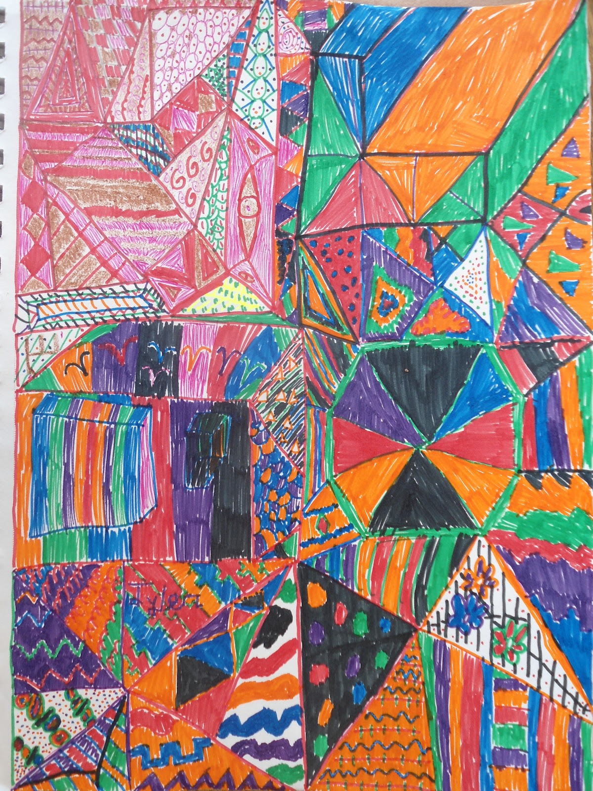 Art Over Time: Beginning 6th Grade 5B