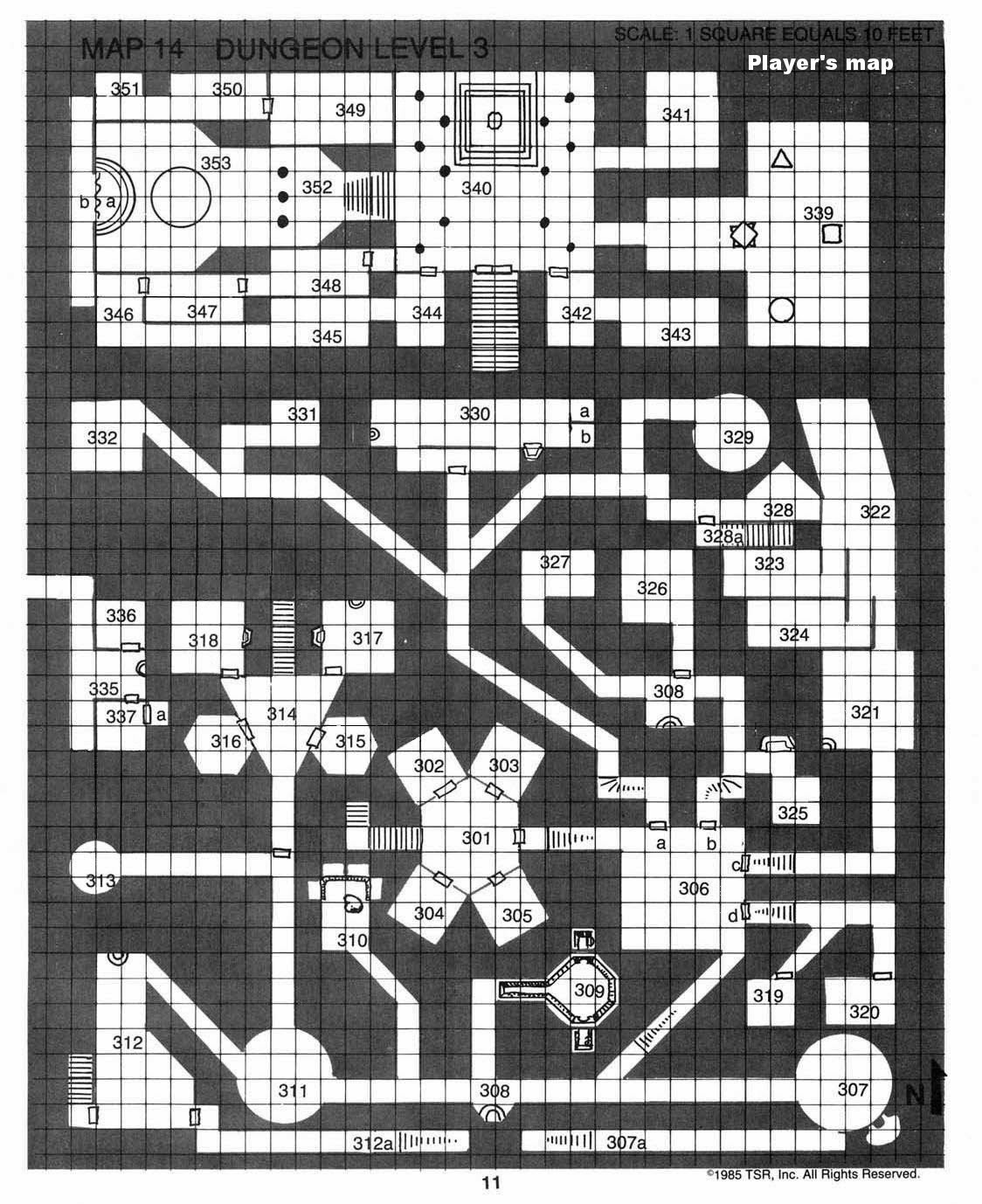 Mage of the Striped Tower: Temple of Elemental Evil - level 3