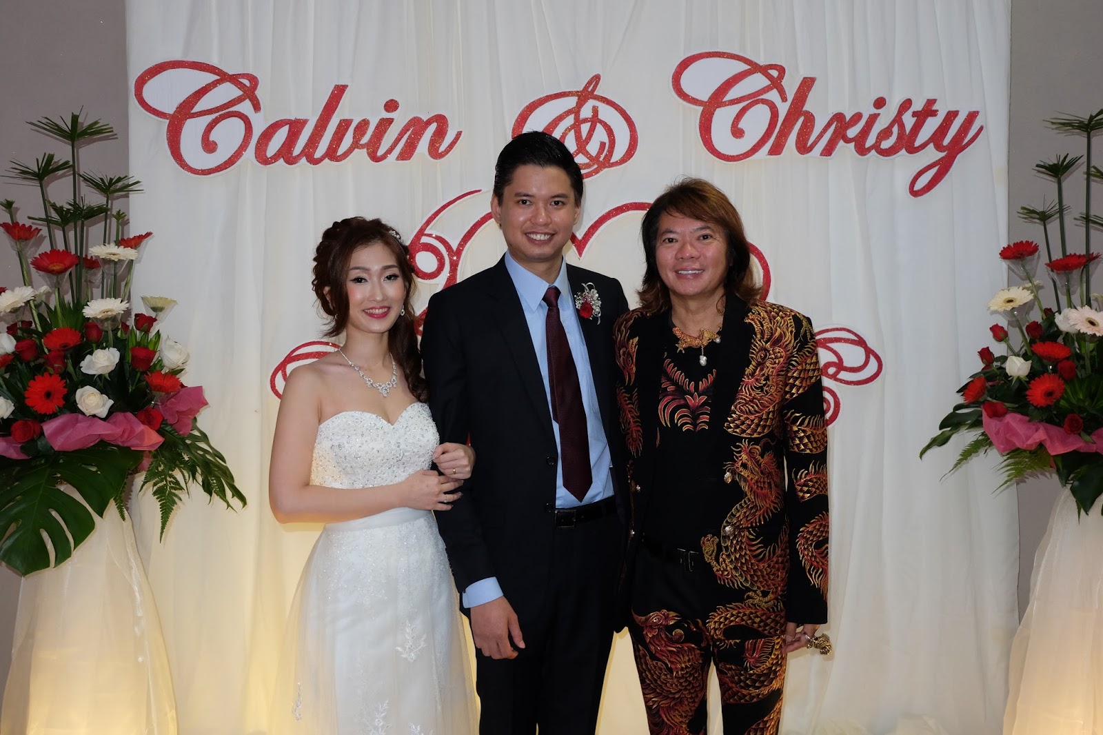 Kee Hua Chee Live!: CALVIN CHEE AND CHRISTY WONG MARRIED IN A LOVELY CEREMONY AT PREMIERE HOTEL ...