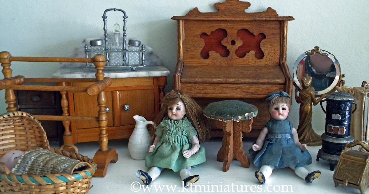 KT Miniatures Journal: Some Lovely & Unusual Antique Miniatures Now For ...