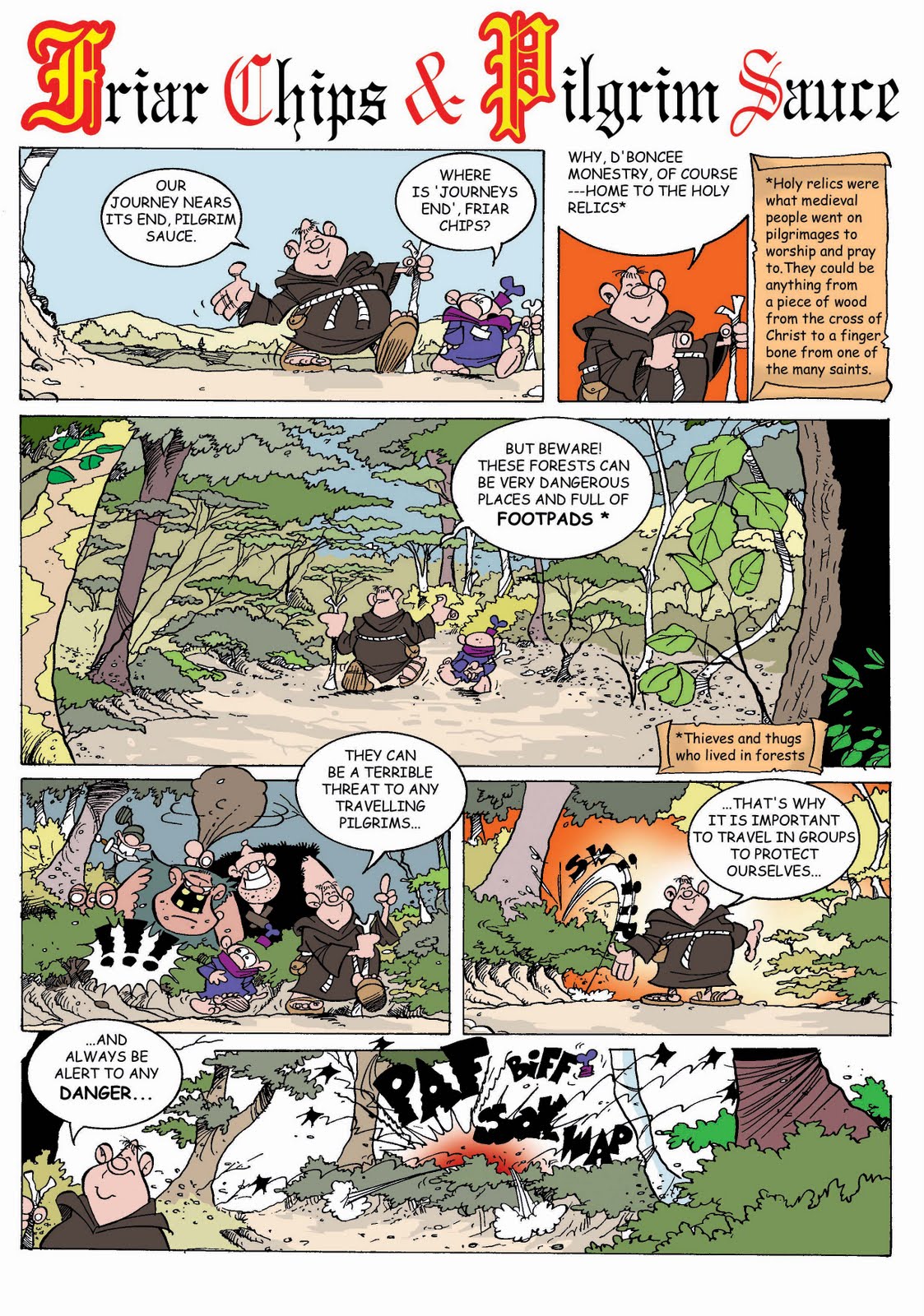 Diary of a Cartoonist: Castle Comics