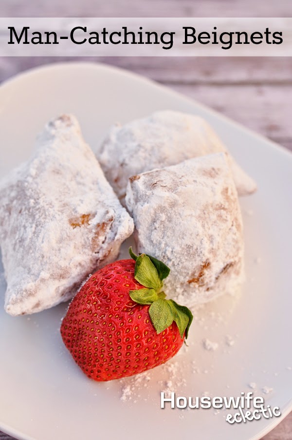 Man-Catching Beignets - Housewife Eclectic