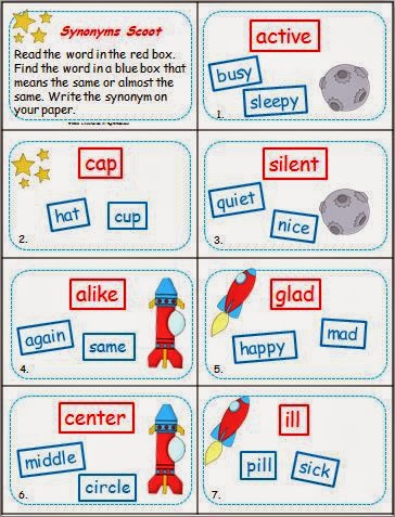 Primary Inspiration: Synonym Scoot!