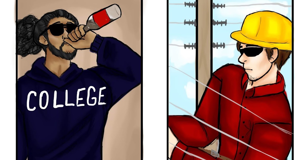 Overwhelmed College Student Meme