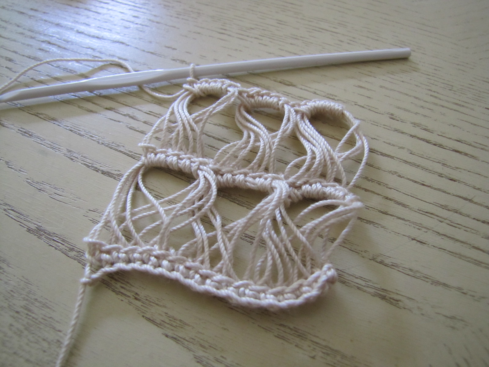 The Evolution of Home: Broomstick Lace Bracelet