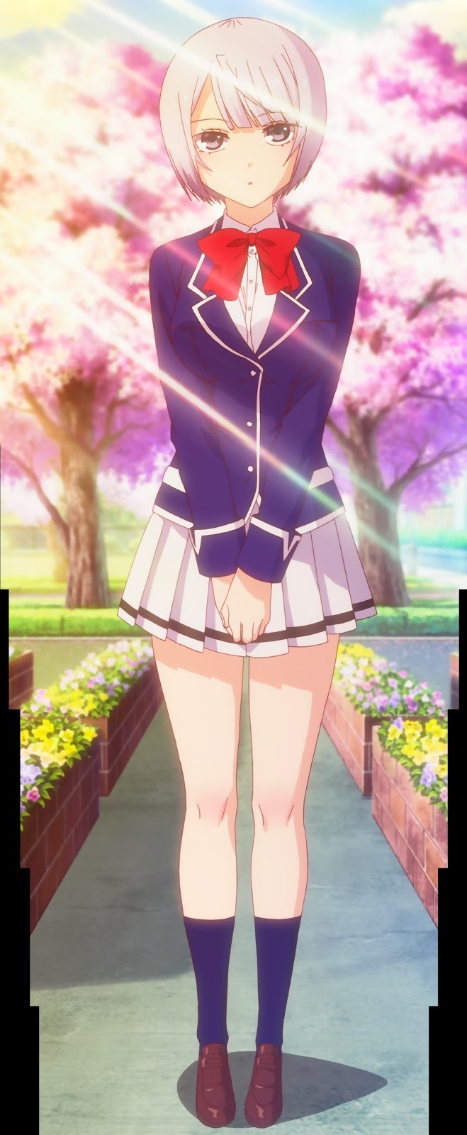 アニメキャプ画像保管庫 新 僕の彼女がマジメ過ぎるしょびっちな件 第1話『やっ、そんなに広げないで下さい』