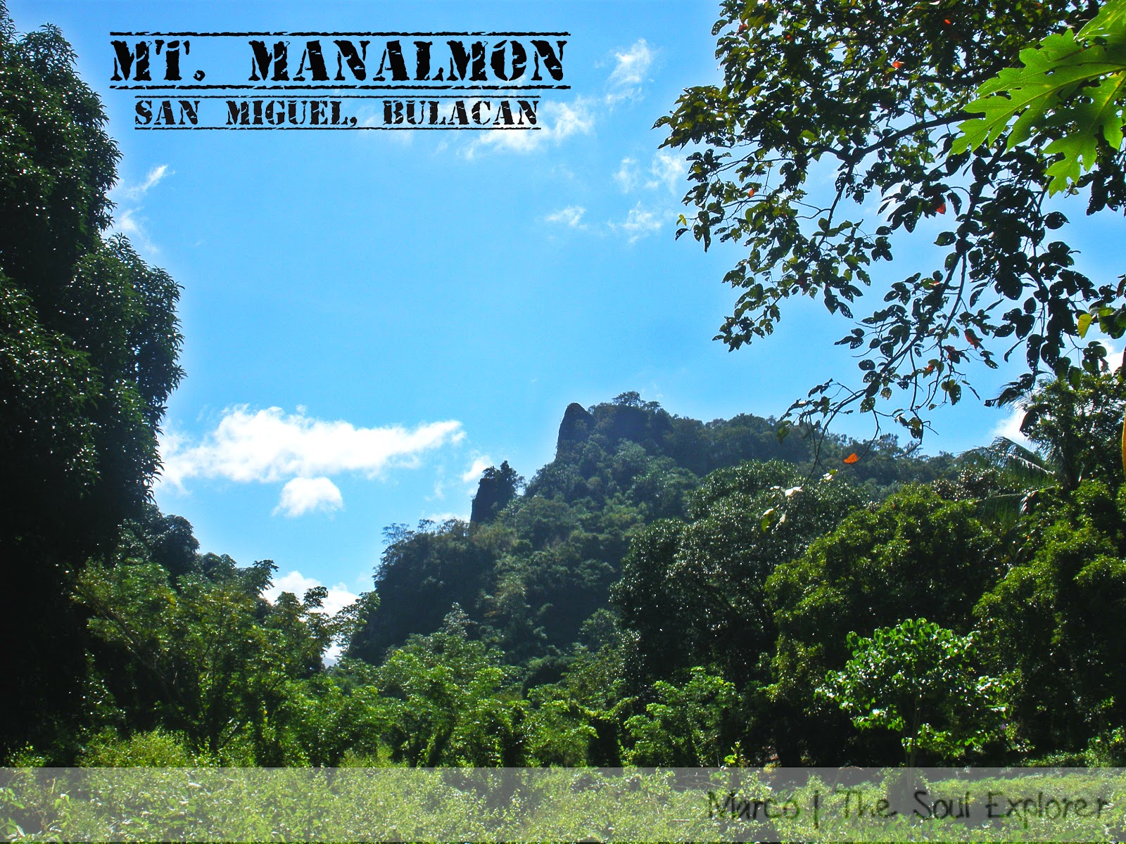 The Soul Explorer: Day Hike at Mt. Manalmon plus Spelunking at the ...