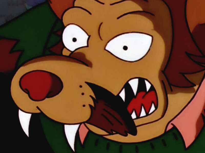 ENORMIO: NED FLANDERS / «Hombre lobo» / Metamorfosis / Vecino de la ...